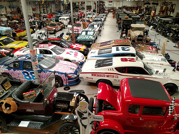 Even more chrome dreams and checkered flag memories packed into this incredible North Carolina treasure trove.