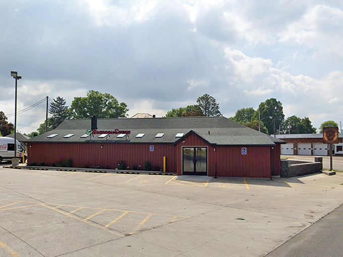 The unassuming red exterior of Joe Tony's might fool you, but inside this modest building, culinary magic awaits the hungry traveler.