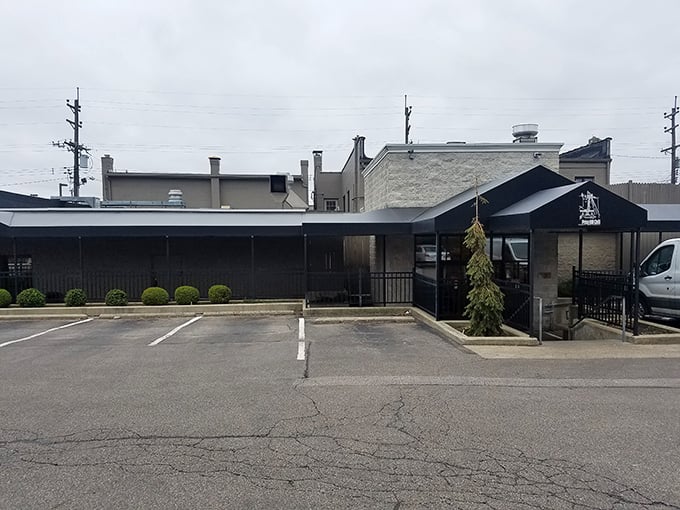 A glimpse of the parking lot reveals what locals already know &ndash; this place is worth finding, even if the entrance is around back.