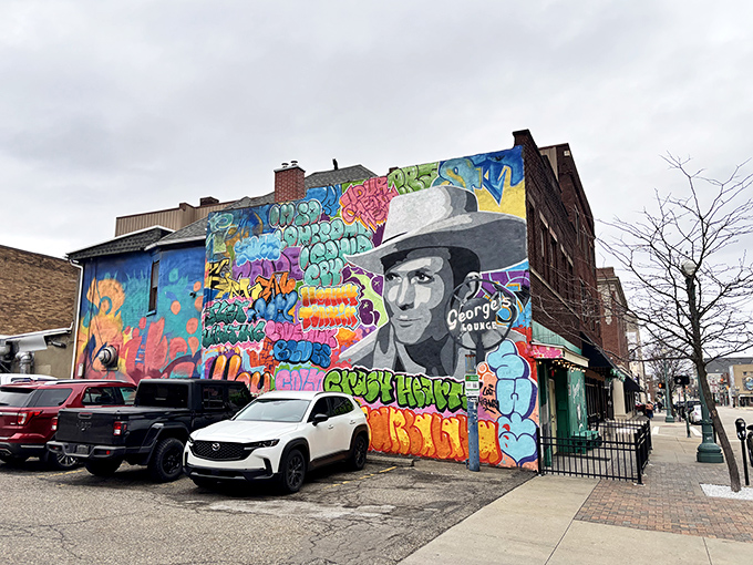 Street art meets comfort food at this Canton landmark. The vibrant mural announces you've found somewhere special before you even step inside. 