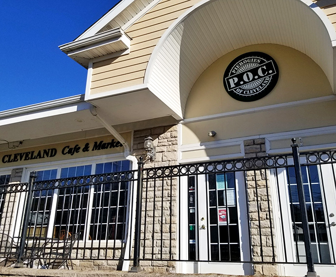 The unassuming exterior of P.O.C. hides culinary treasures within, like finding a diamond in a strip mall setting.