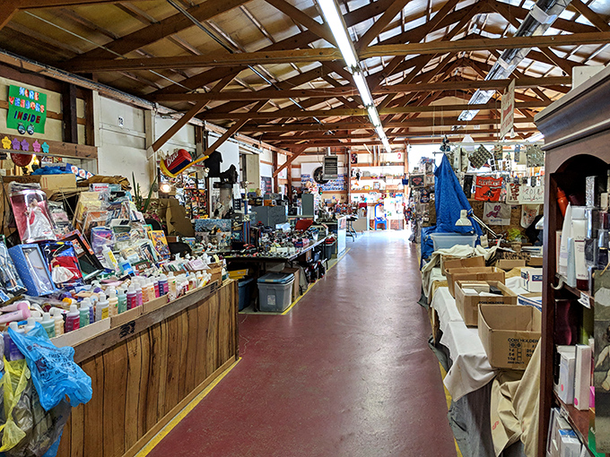 Jamie's indoor market hall: a treasure-seeker's paradise where decades of memories line the aisles, waiting to be rediscovered.