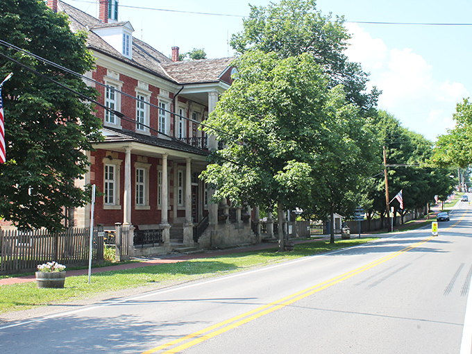 Strolling down Zoar's main street feels like walking through a living history book where the pages are made of brick, mortar, and perfectly preserved German determination.