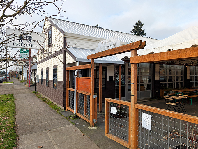 This unassuming gray fortress holds Portland's best-kept bagel secrets behind its modest facade.