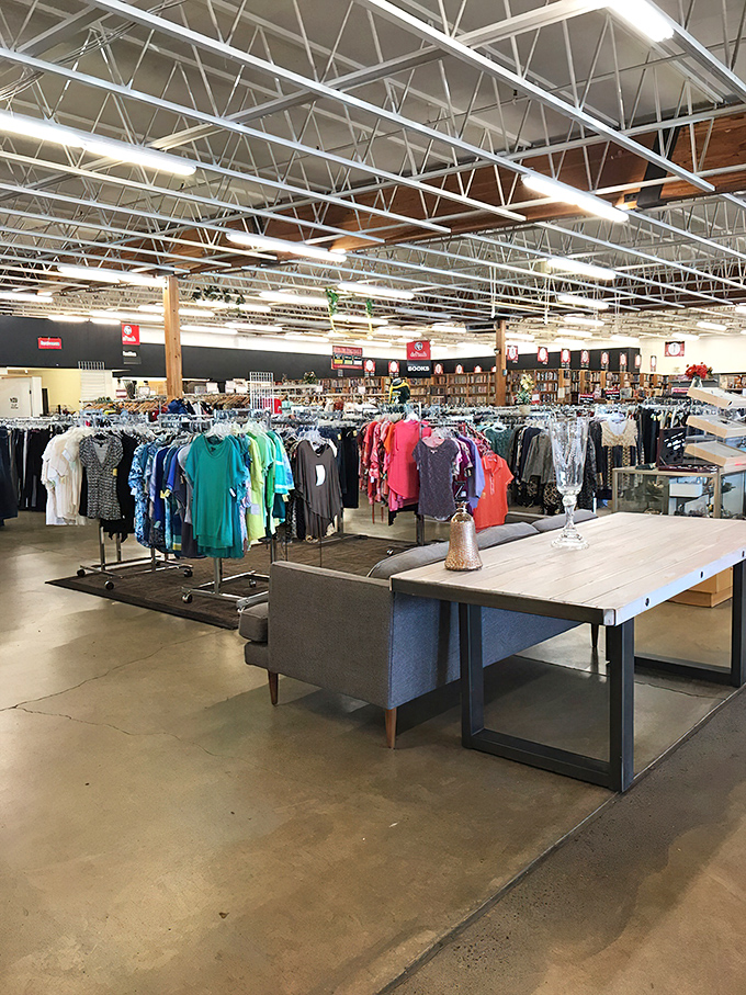 Look at this furniture wonderland where couches and chairs await their second act in life.