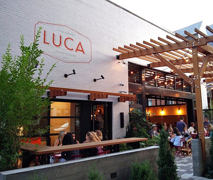 LUCA's elegant exterior combines modern design with inviting warmth&mdash;like that friend whose home always feels simultaneously stylish and comfortable.