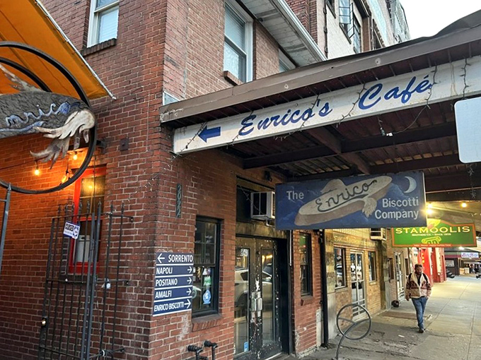 The unassuming brick fa&ccedil;ade of Enrico Biscotti in Pittsburgh's Strip District hides culinary treasures that would make any Italian nonna proud.