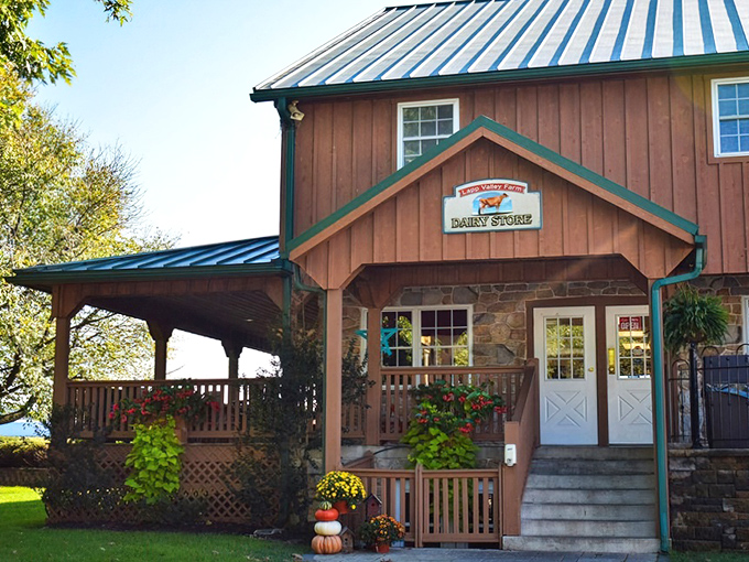 The rustic charm of Lapp Valley Farm's exterior isn't just Instagram-worthy&mdash;it's a portal to dairy nirvana that's been hiding in plain sight all along.