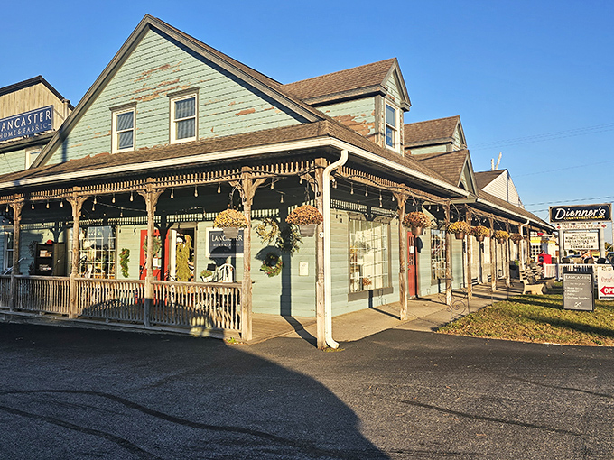 The unassuming exterior of Dienner's is like finding a secret food club where the password is "hungry" and everyone gets in.