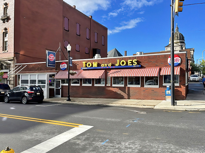 Classic red brick charm meets small-town authenticity &ndash; sometimes the best treasures hide behind humble facades.