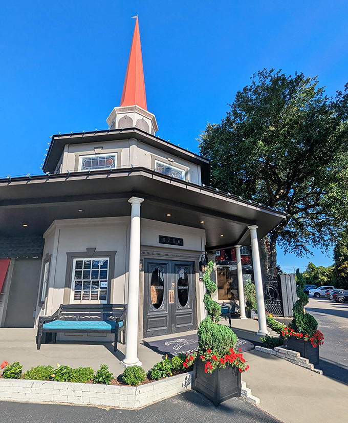 That iconic red steeple isn't just for show&mdash;it's Myrtle Beach's equivalent of a lighthouse guiding hungry souls to culinary salvation.
