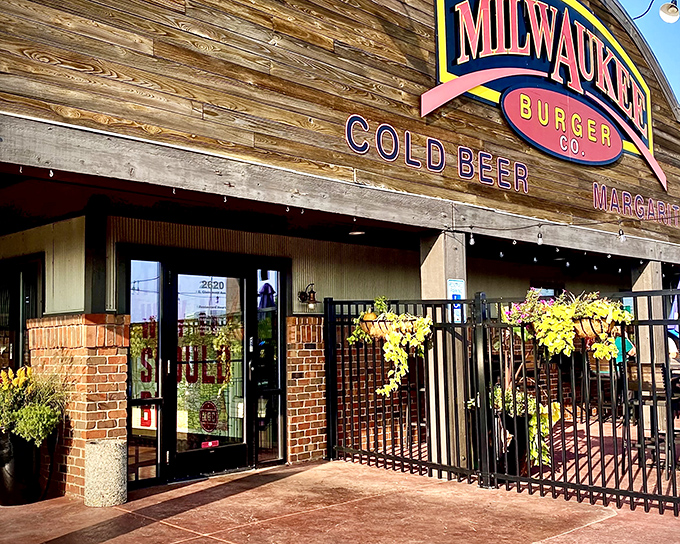 Rustic wood meets modern design at this Eau Claire hotspot. The "COLD BEER" sign isn't just decoration&mdash;it's a solemn promise they take seriously.