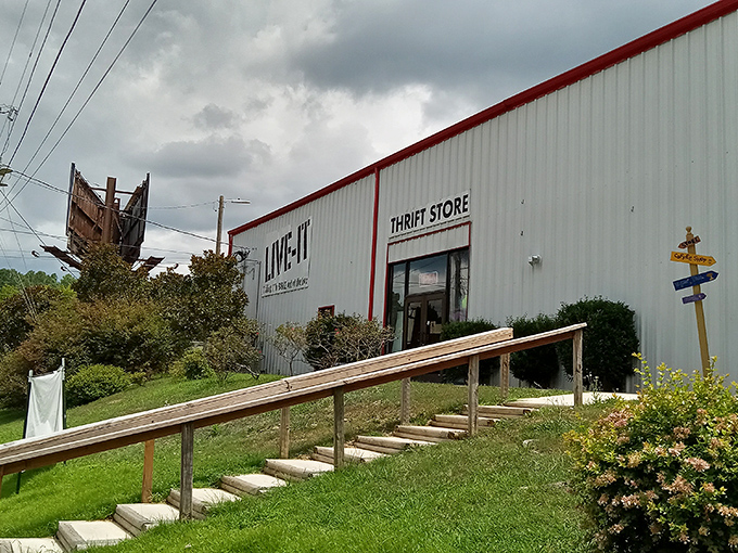 The unassuming exterior of LIVE-IT hides a treasure trove within, like finding out your quiet neighbor is secretly a rock star.