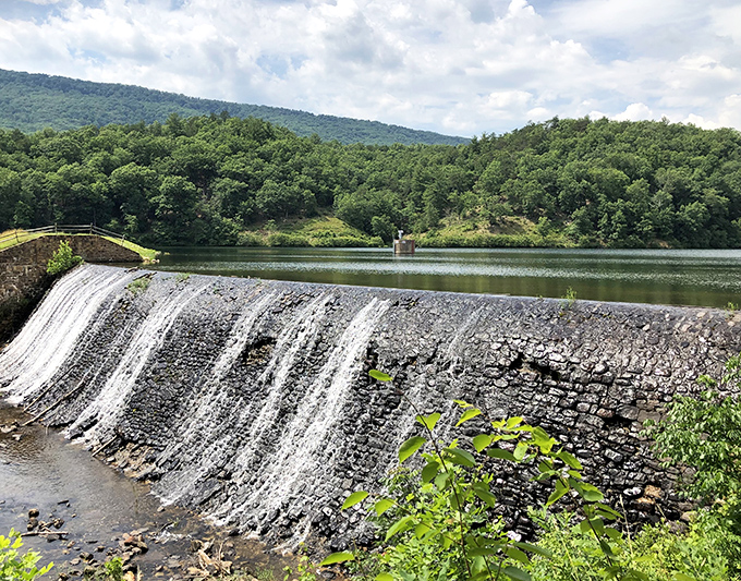 The road less traveled leads to water so still it looks like nature's mirror. Virginia's hidden treasure awaits just around the bend.