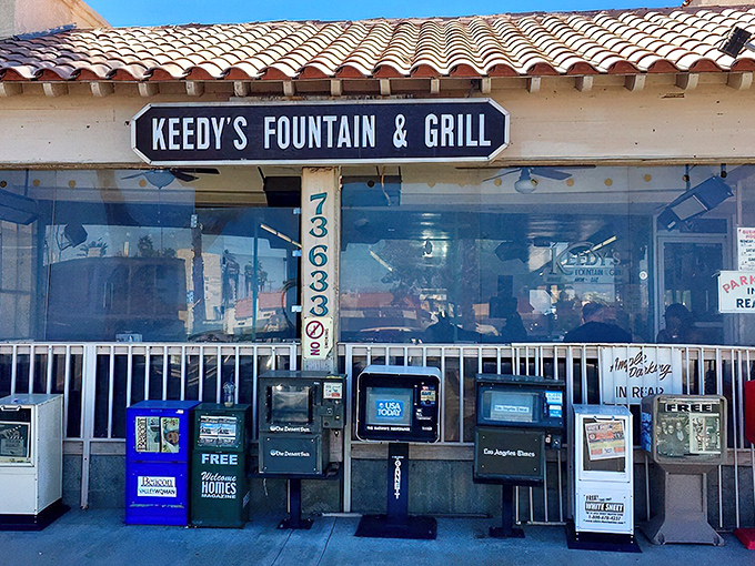 The Spanish-tiled roof and classic signage of Keedy's isn't trying to be retro&mdash;it's the real deal that's been serving Palm Desert for generations.