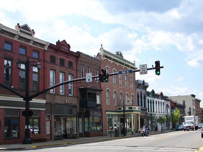 Downtown Millersburg's historic buildings stand like a lineup of architectural all-stars, each brick facade telling stories that predate your smartphone addiction.