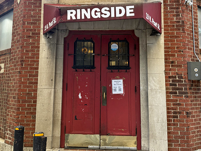 Those iconic red doors have welcomed hungry Columbus locals since 1897. Some say the faded paint holds secrets of countless memorable meals and conversations.