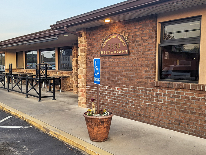Welcome to breakfast paradise, where the parking lot fills up faster than your coffee cup.