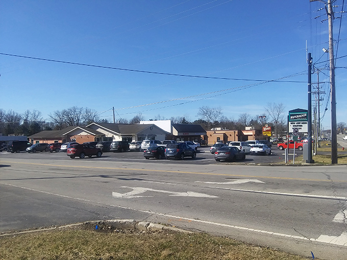 The unassuming exterior of Nutcracker Family Restaurant hides culinary treasures that locals have cherished for decades. Small-town magic at its finest.