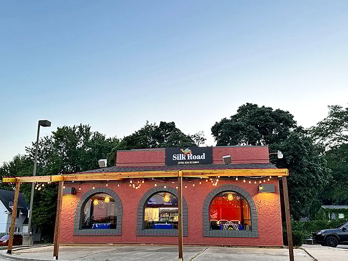 By day, this unassuming building might not turn heads, but inside lies a flavor passport that'll transport you thousands of miles from Madison.