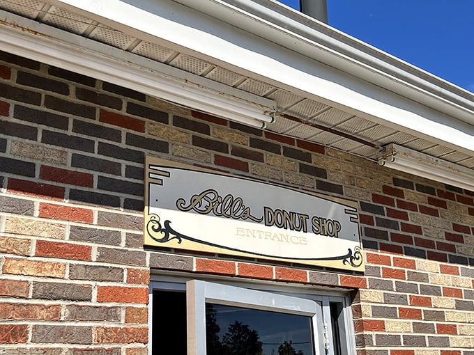 The unassuming brick exterior of Bill's Donut Shop hides a temple of fried dough that's been drawing pilgrims from across Ohio for generations.