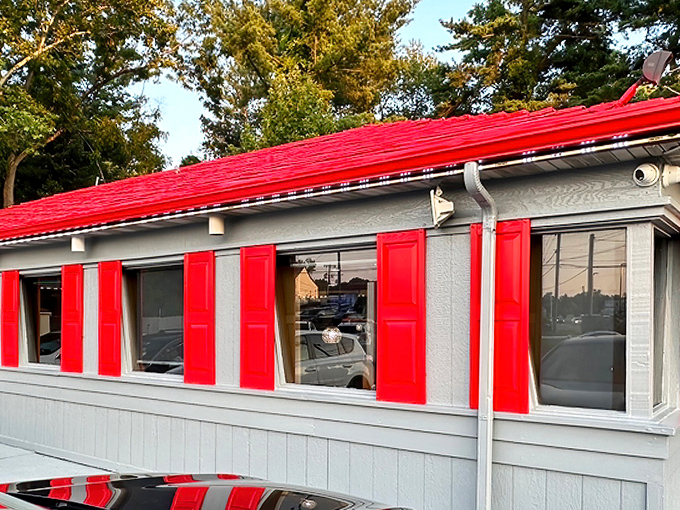 That iconic red roof isn't just eye-catching&mdash;it's a beacon of breakfast hope for hungry Delawareans seeking their morning salvation.