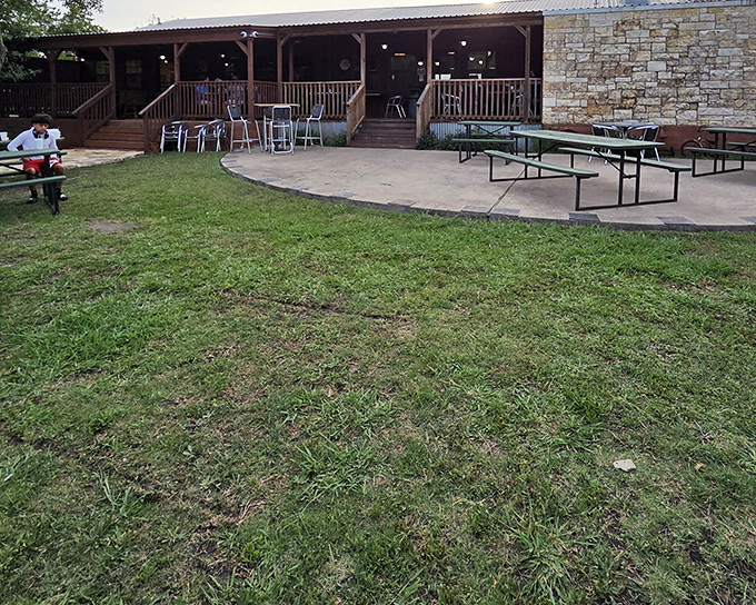 Unassuming charm at its finest. This rustic wooden porch and simple exterior hide culinary treasures that would make fancy restaurants blush with envy.