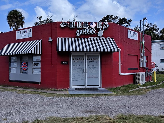 Don't let the humble red exterior fool you&mdash;this unassuming building houses flavor explosions that rival the nearby rocket launches.