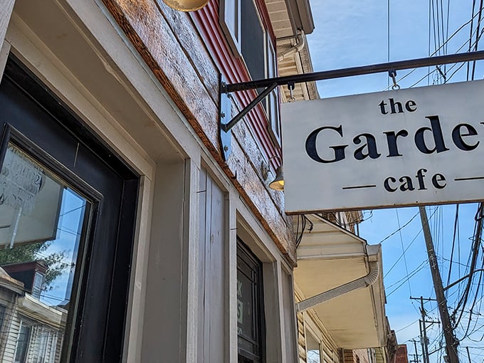 Nestled in Pittsburgh's charming neighborhood, The Garden Cafe's unassuming exterior hides extraordinary culinary treasures within.