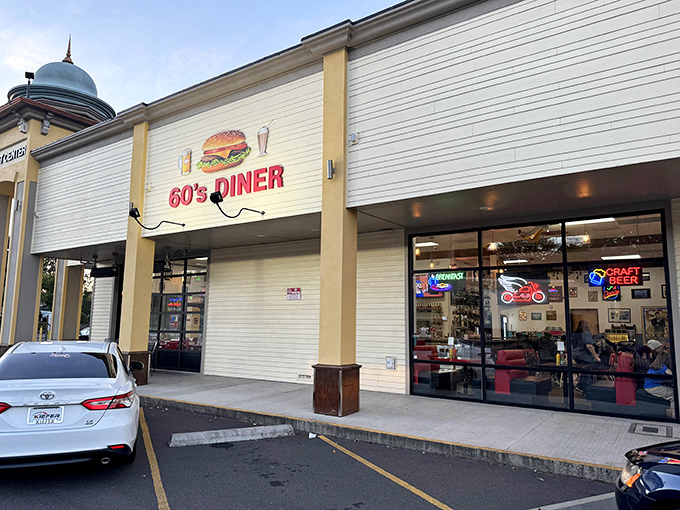 The unassuming storefront of 60's Diner in Tualatin might not stop traffic, but what's inside will stop your hunger in its tracks.