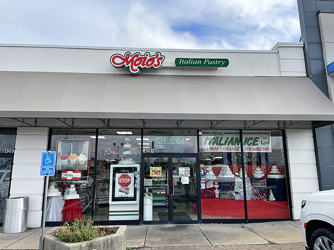 The unassuming storefront of Moio's might not scream "destination bakery," but inside awaits a treasure trove of Italian pastry perfection worth crossing state lines for.