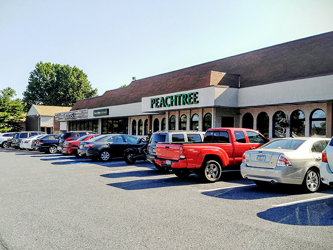 The unassuming exterior of Peachtree Restaurant hides culinary treasures within. Like finding a diamond in a strip mall, this Harrisburg gem proves appearances can be deliciously deceiving.
