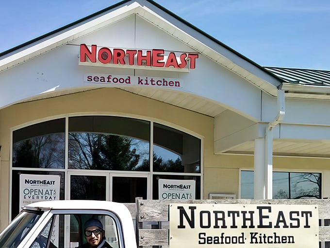 The unassuming exterior of Northeast Seafood Kitchen belies the culinary treasures within. Like finding a pearl in an oyster, this Ocean View gem rewards those who venture inside.