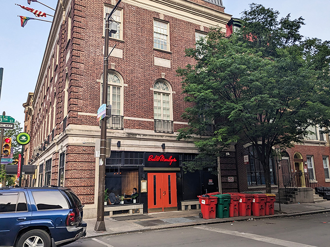 Those iconic red doors against historic Philadelphia brick aren't just an entrance&mdash;they're a portal to comfort food nirvana.