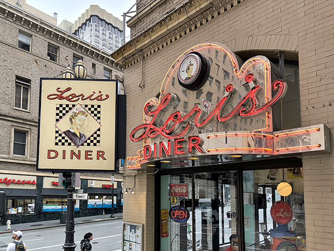 That neon sign isn't just advertising&mdash;it's a time machine. One glimpse and you're transported to an era when "fast food" meant the waitress had good shoes.
