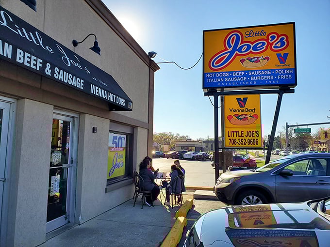 The unassuming storefront of Little Joe's in Countryside might not look like much, but culinary treasures rarely advertise themselves with neon lights and valet parking.