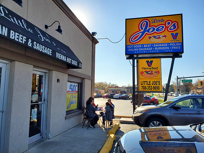 The unassuming storefront of Little Joe's in Countryside might not look like much, but culinary treasures rarely advertise themselves with neon lights and valet parking.