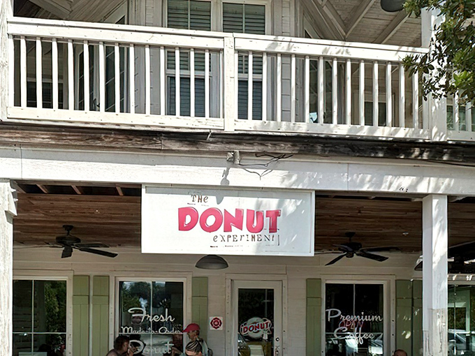 Island charm meets donut paradise at this Anna Maria hotspot, where the two-story building houses some of Florida's most creative breakfast indulgences.