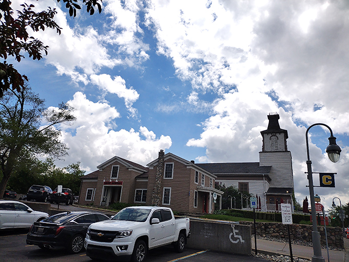 That unassuming facade hides culinary treasures that would make your grandmother weep with joy. 