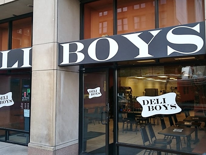 The unassuming storefront of Deli Boys might not stop traffic, but the sandwiches inside have stopped many a hunger pang in its tracks.