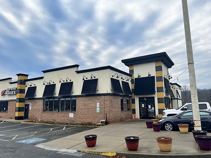 The unassuming exterior of Bistro 24 proves once again that culinary treasures often hide in plain sight, like Clark Kent in a phone booth.