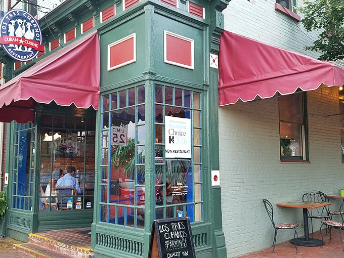 The mint-green facade with vibrant red awnings isn't just charming&mdash;it's a portal to Havana hiding in plain sight on a Harrisburg street corner.