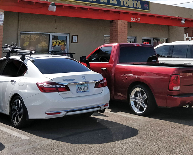 The unassuming exterior hides culinary treasures within&mdash;like finding a diamond in a strip mall setting. Food paradise doesn't need fancy architecture.