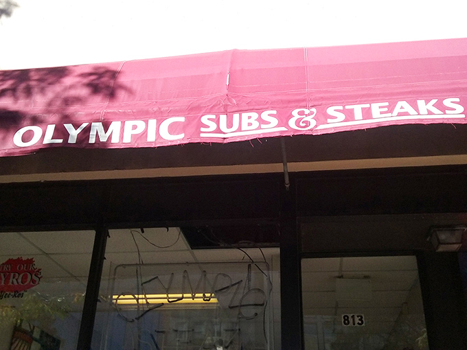 That red awning isn't just a splash of color&mdash;it's a landmark for locals who know where true sandwich artistry happens in Delaware.