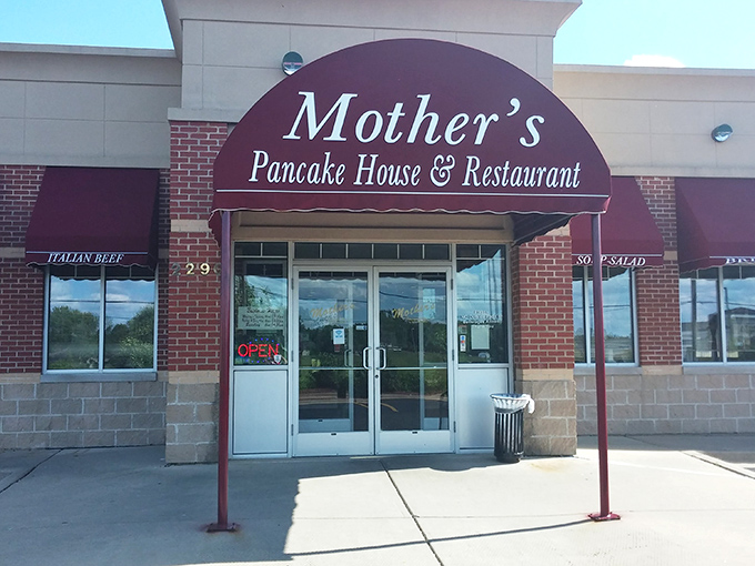 Step through these doors and enter a parallel universe where calories don't count and breakfast is served all day.