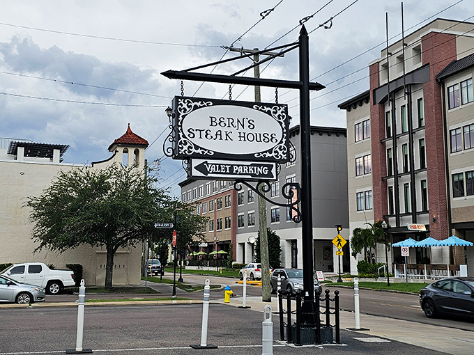 The unassuming exterior of Bern's belies the culinary wonderland within&mdash;like finding a treasure chest disguised as a simple white box.