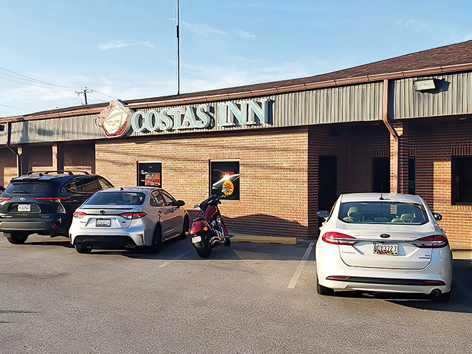 The unassuming brick exterior of Costas Inn hides a seafood paradise within. Maryland's crab lovers know this landmark is worth the drive.