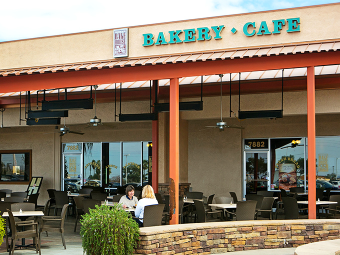 The unassuming exterior of Village Bakehouse belies the carb-laden treasures within. Like finding an oasis in the Tucson desert, but with pastries instead of water.