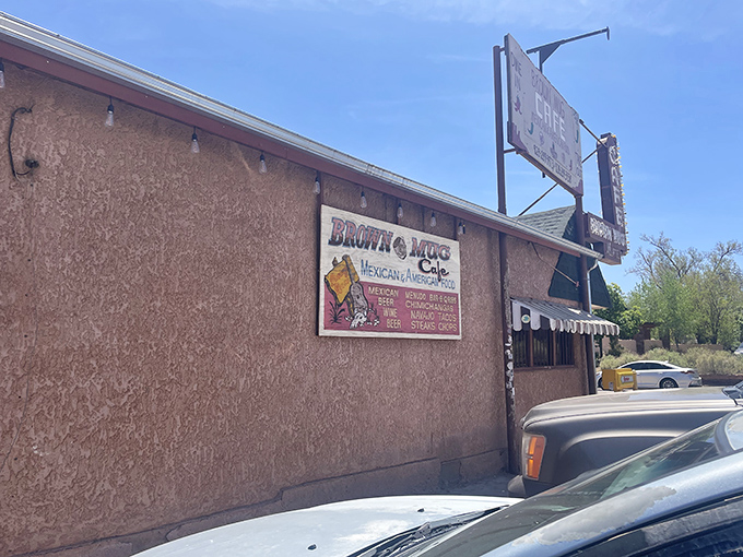Bathed in desert sunlight, this humble roadside haven has been feeding hungry travelers and locals alike with its legendary enchiladas and Navajo tacos.