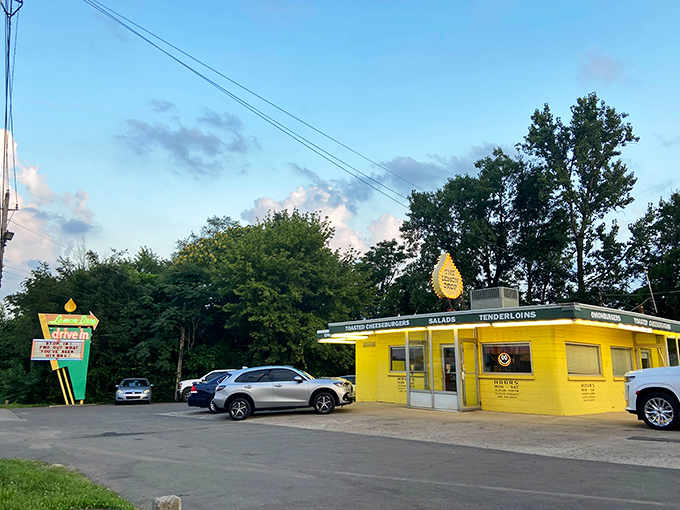 The sunshine-yellow exterior of The Lemon Drop isn't just a building&mdash;it's a time machine to when restaurants knew exactly what they were and embraced it wholeheartedly.